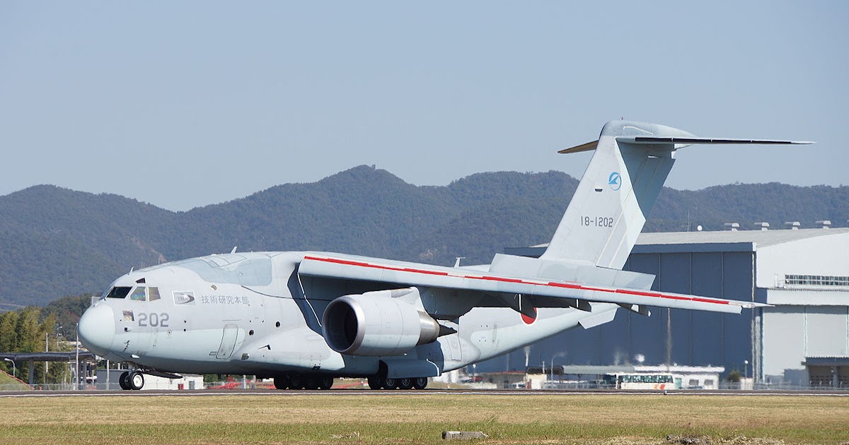 MIRAGEC14: Maiden flight for Japanese EC-2 ELINT aircraft