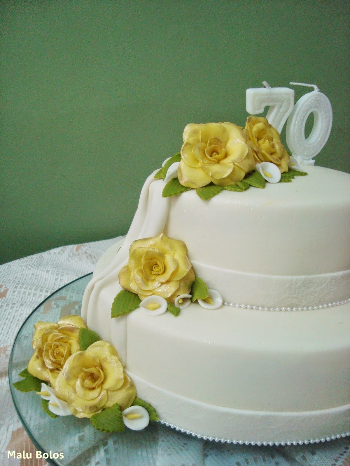 Bolos da Malu: Bolo 70 Anos