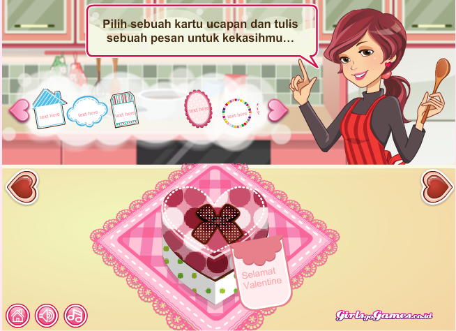 Games Memasak: Game Memasak Kue: Game Memasak Coklat Valentine
