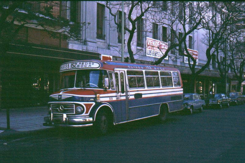 Fascinating Color Pictures That Show Bus System of Buenos Aires in 1980 ...