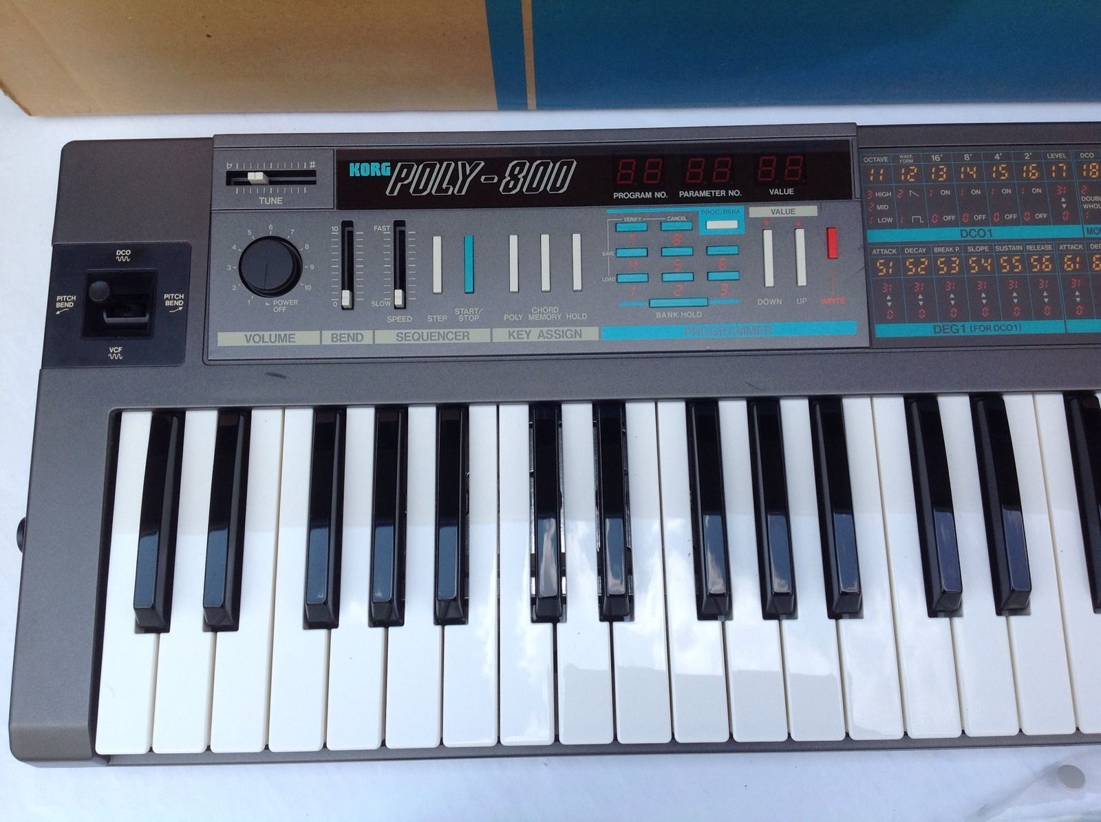 MATRIXSYNTH: Korg Poly-800 Programmable Polyphonic Synthesizer with ...