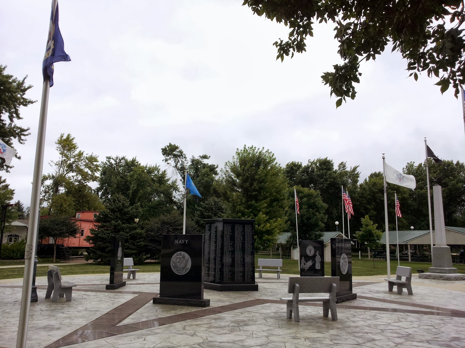 History and Culture by Bicycle: Sanborn, Iowa Veterans Memorial