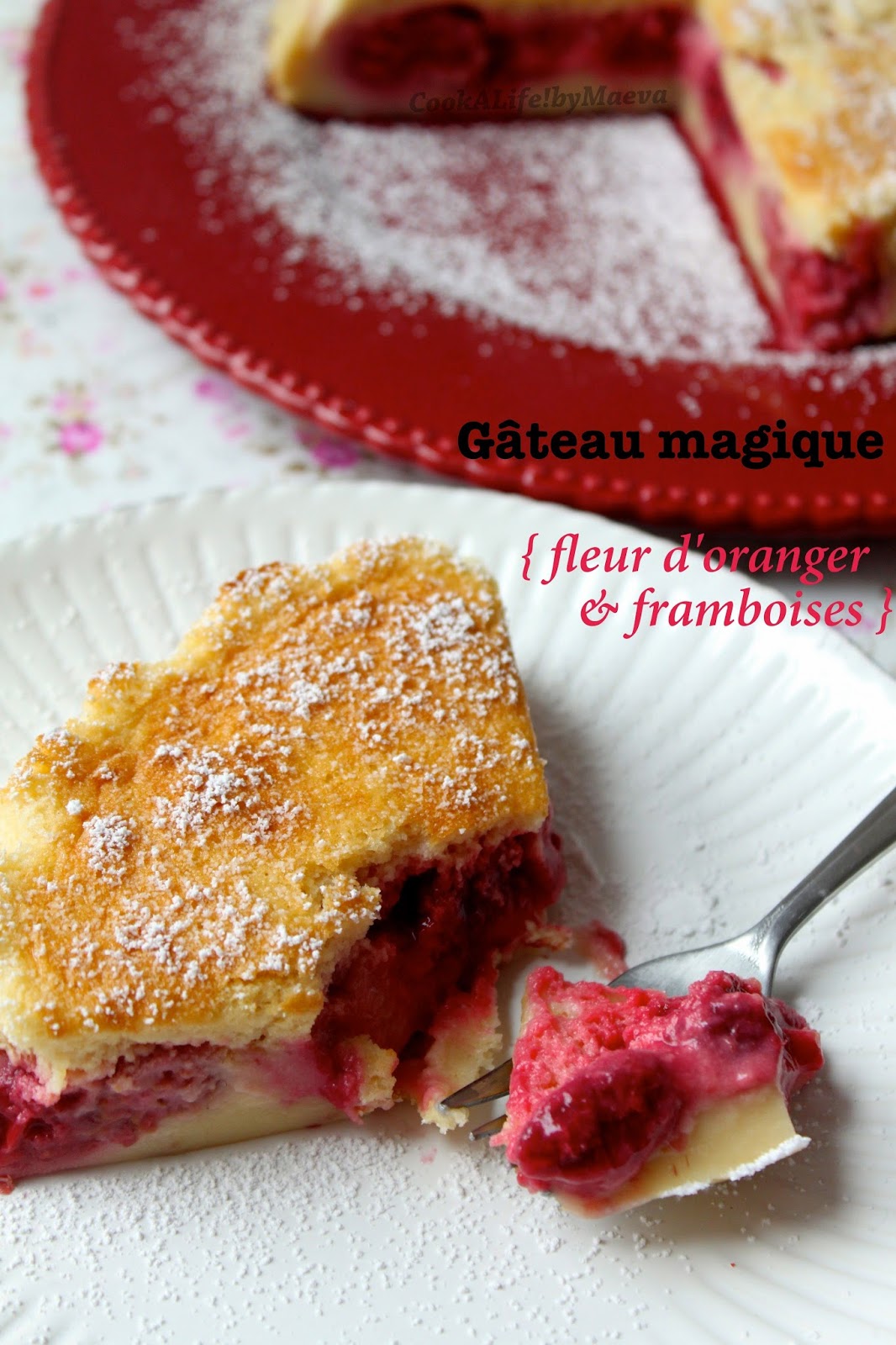 Cook A Life! by Maeva: Abracadabra... et voici le fameux gâteau magique ...