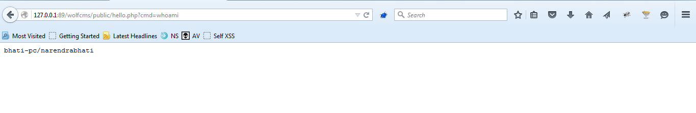 Web Security Geeks The Security Blog Wolf Cms Arbitrary File Upload To Command Execution