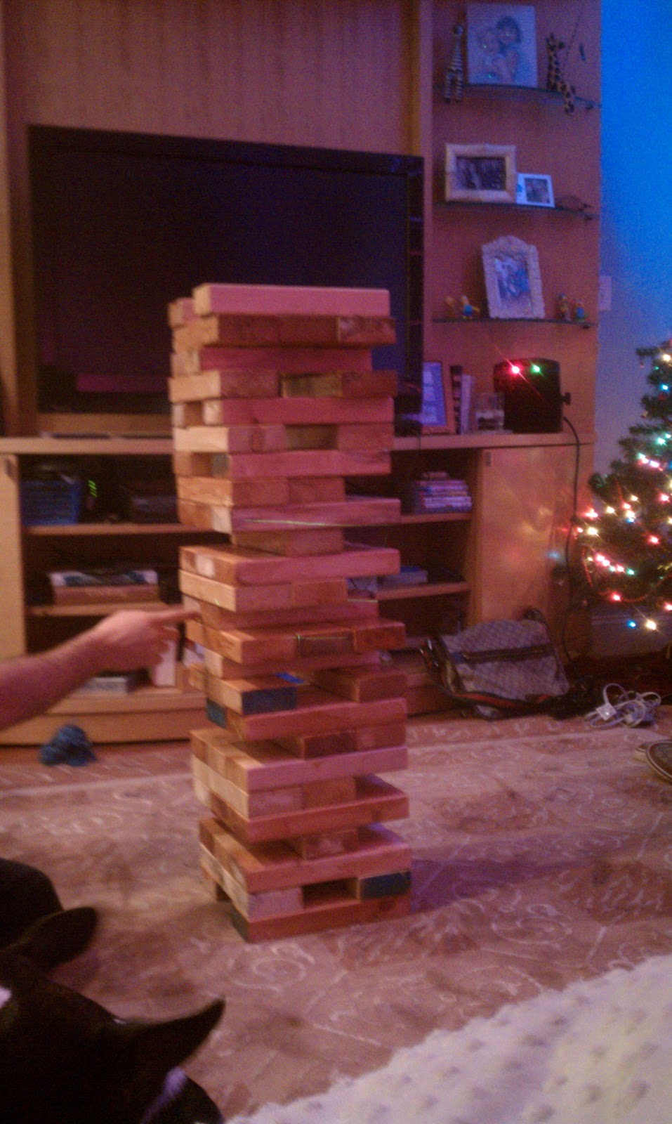 Live (and Eat) Abundantly: Pot Luck and Giant Jenga