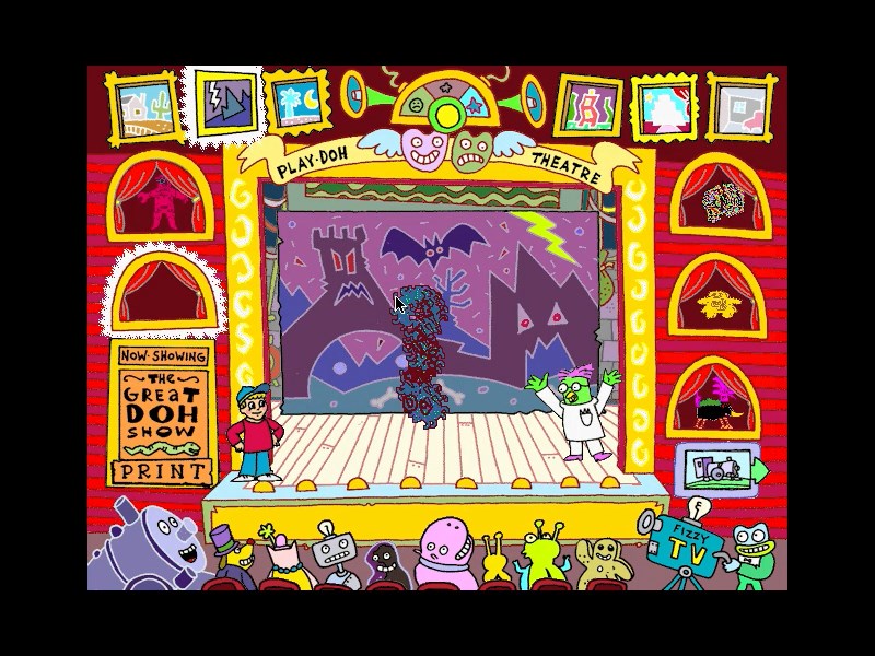 Johnny Swanson's World of Obscurity: Playskool Play-Doh Creations