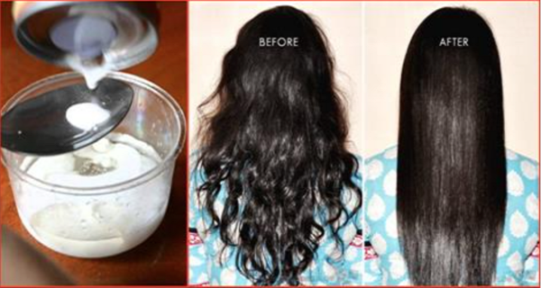 4 INGREDIENT RECIPE FOR A PERMANENT HAIR STRAIGHTENING ~ Beauty and ...