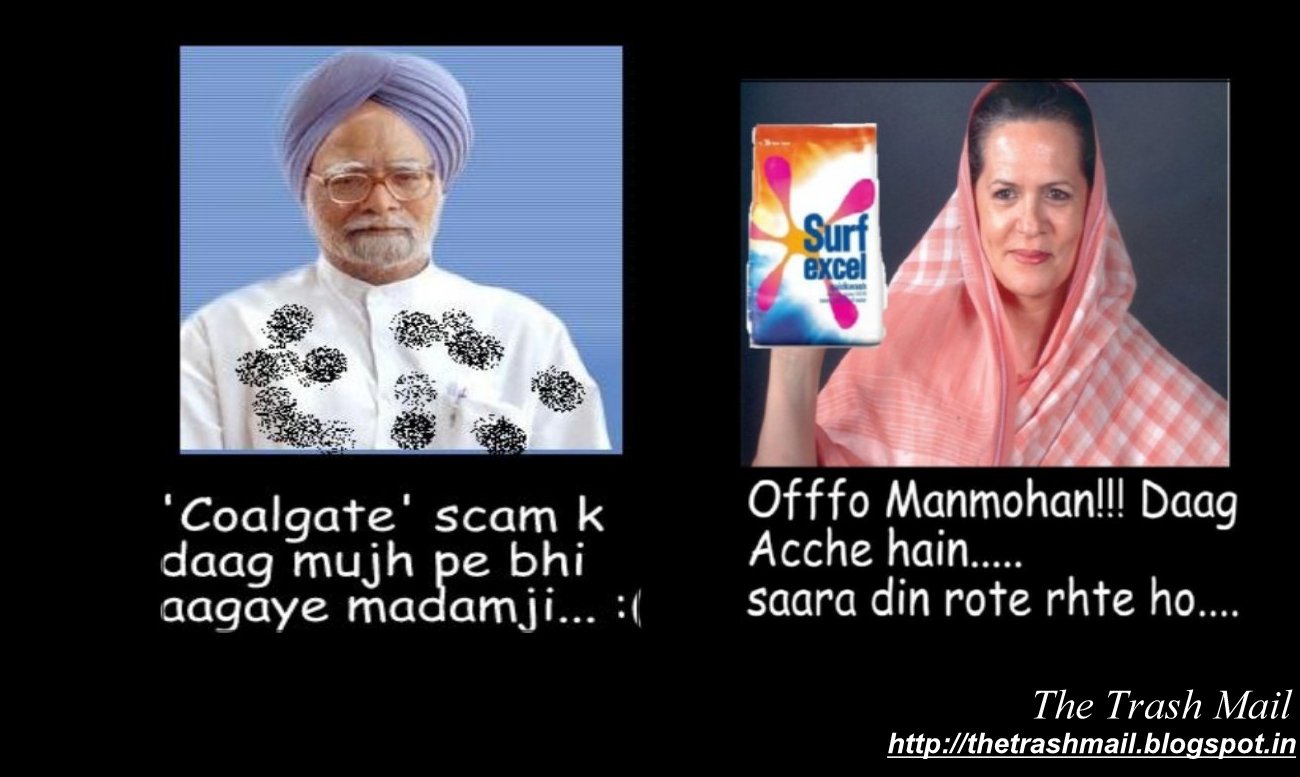 The Trash Mail: Coalgate Scam makes Manmohan Singh shout for the first time