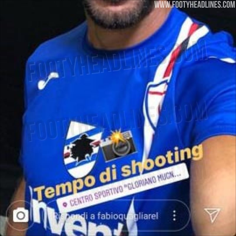 Revolutionary Sampdoria 19-20 Home Kit Leaked? - Footy Headlines
