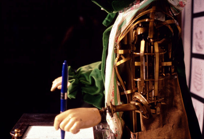 loveisspeed.......: Hugo Cabret Author Selznick and Automaton at TFI...