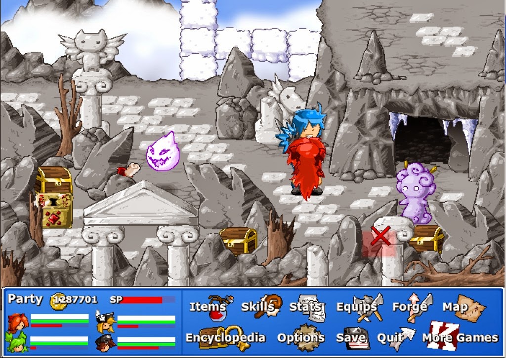 Epic Battle Fantasy 4 Walkthrough, Part Thirteen: Temple of Godcat