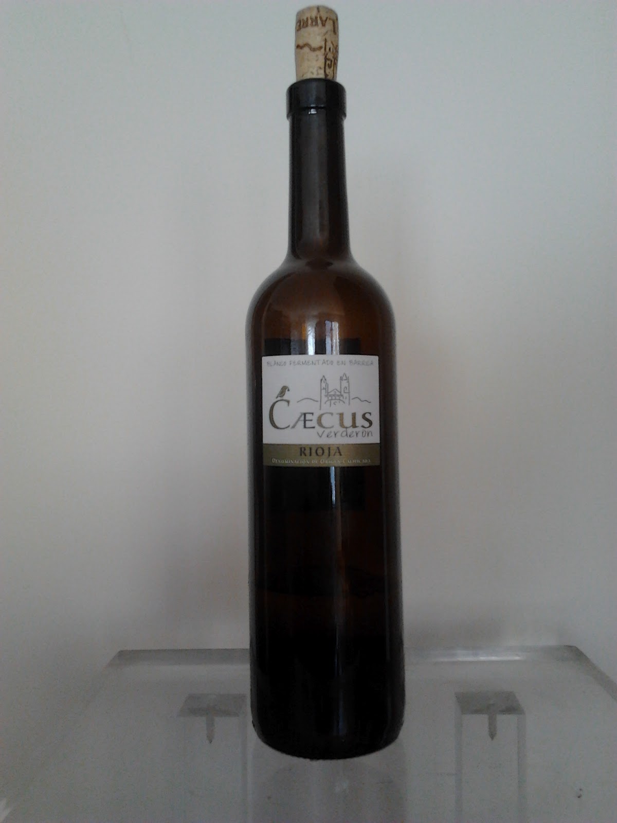 Epicúreos: Caecus Verderón 2010 Blanco Rioja