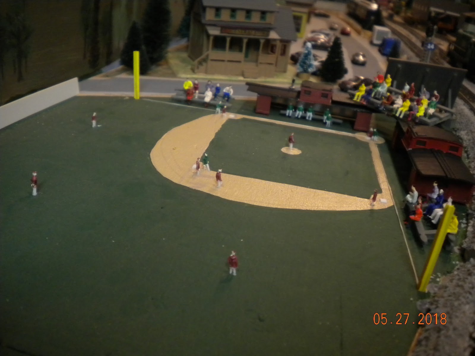 The Model Railroad Luddite: Memorial Day baseball!