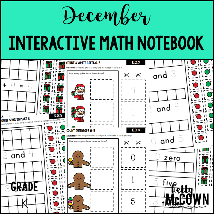 Kelly McCown: December Interactive Math Notebook Activities for ... Kelly McCown: December Interactive Math Notebook Activities for ...