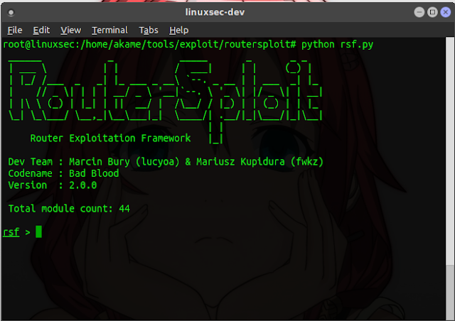 Eksploitasi Router Dengan RouterSploit Framework - Bima Open Source