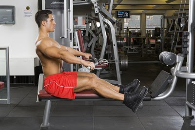 Bodybuilding motivation: wide-grip seated cable row