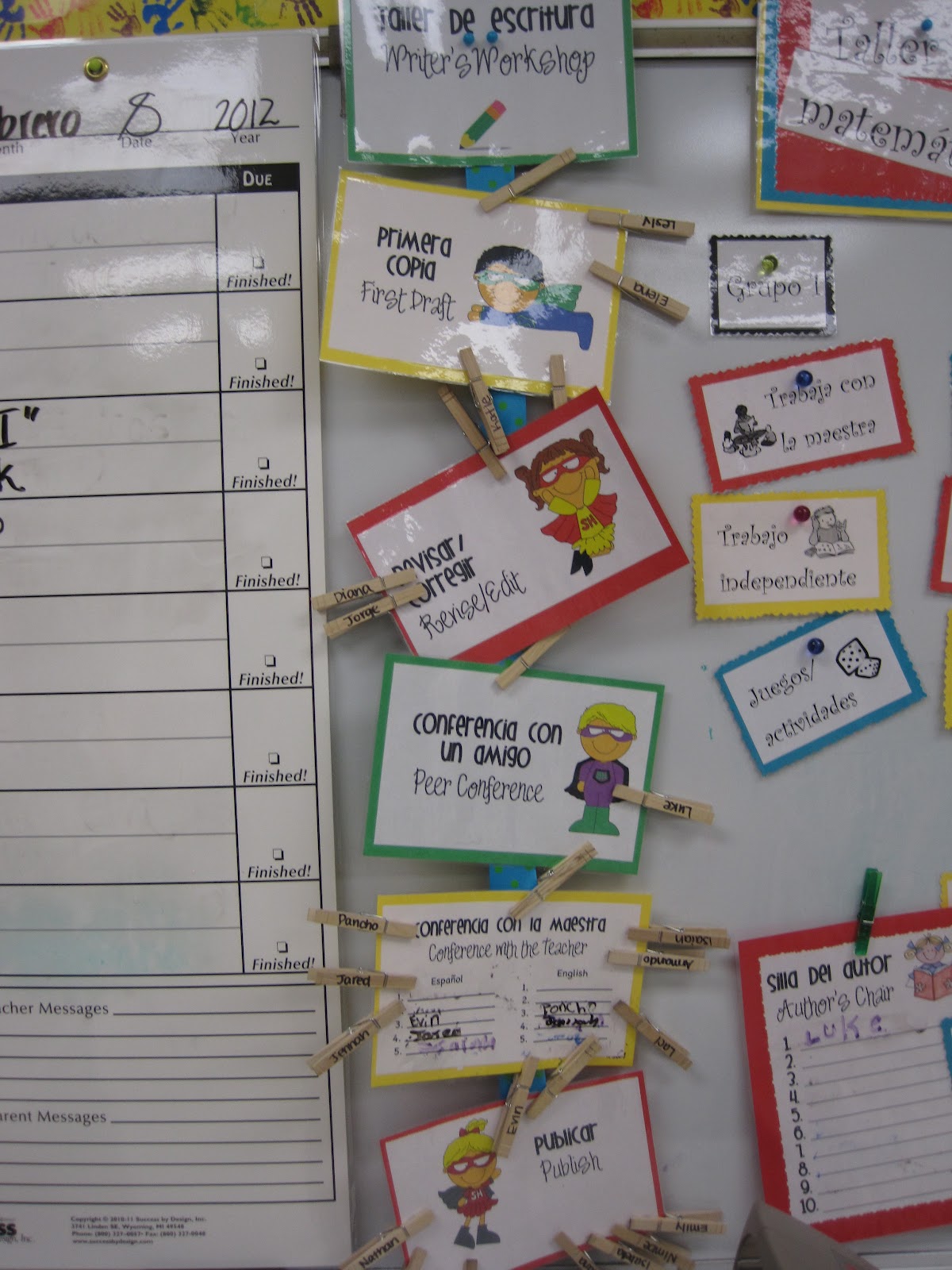 The Second Grade Superkids: Writer's Workshop