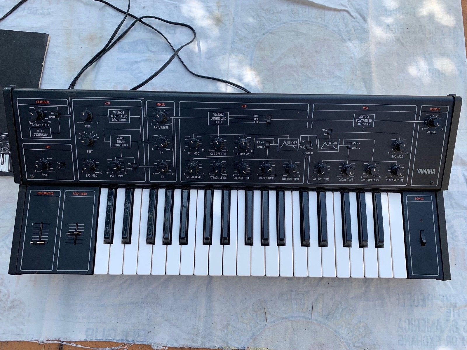 MATRIXSYNTH: Yamaha CS-10 Keyboard Synthesizer SN 5117