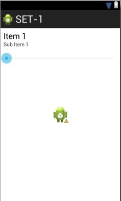 Android Tutorials: spinner seekbar imageview shapedrawable combine program