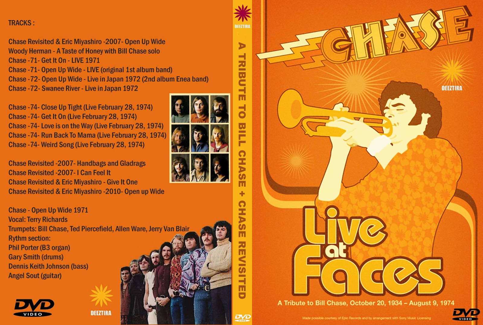 YOUDISCOLL: CHASE ( Bill Chase ) - A Tribute + Revisited