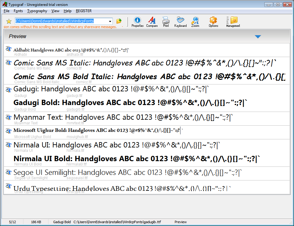 Insights and Rants: New Typefaces for Windows 8