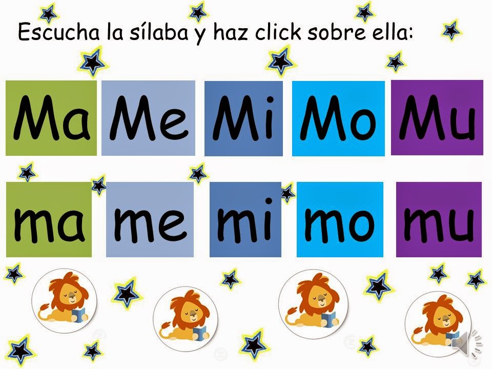 CREANDO MONOSÍLABOS