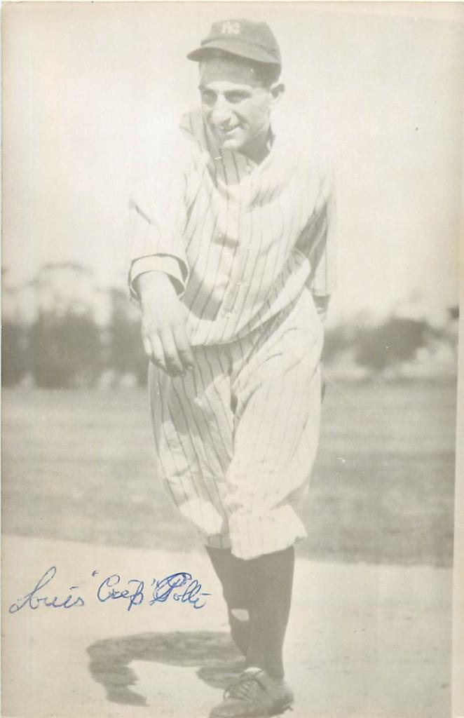 The First MLB Player to Be Born In Italy: Lou Polli (1932 / 1944)