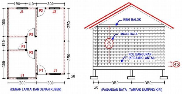 Cara Menghitung Jumlah Semen dan Pasir pada Pekerjaan Pemasangan ...