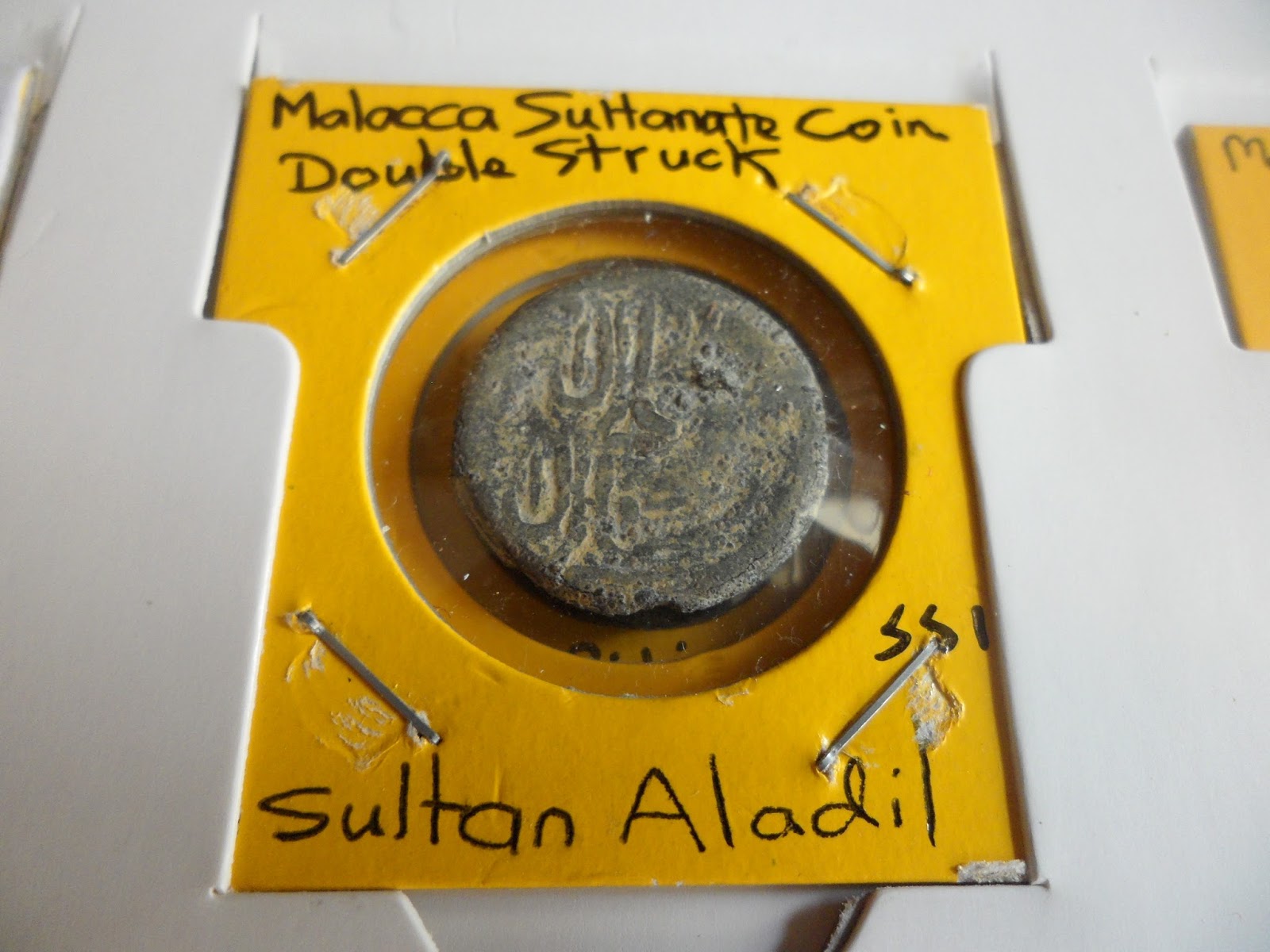 MRBA COIN COLLECTIONS: MALACCA SULTANATE COIN - 1400-1511