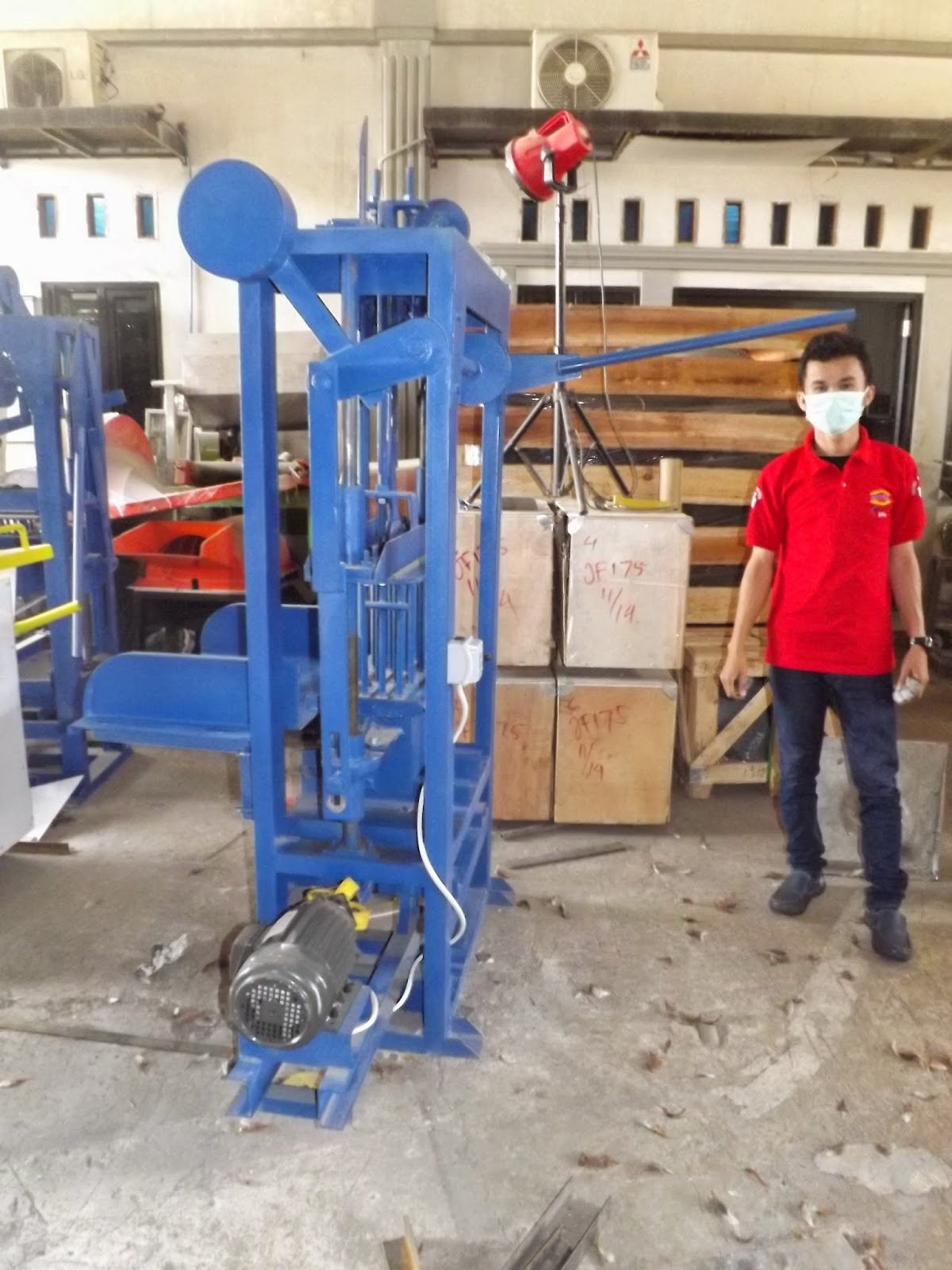 Mesin Batako Press - Mitra Batako Teknik