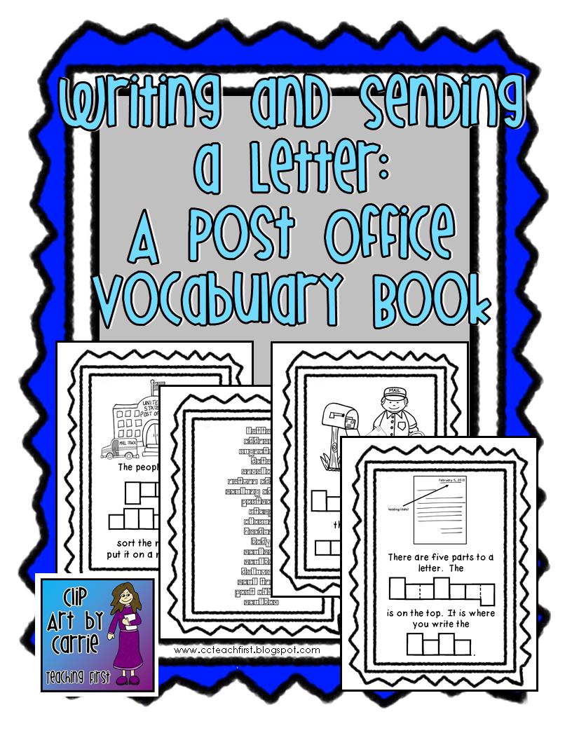 Clip Art by Carrie Teaching First: Writing and Sending a Letter: A Post ...