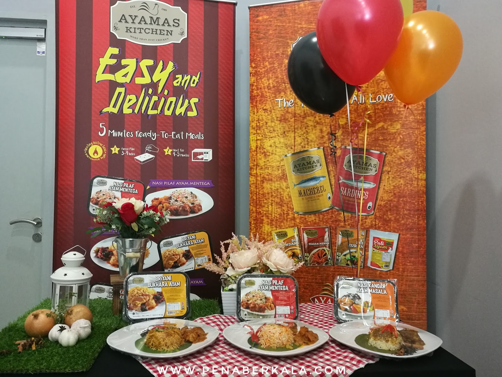 AYAMAS KITCHEN READY-TO-EAT (RTE) KINI DI PASARAN