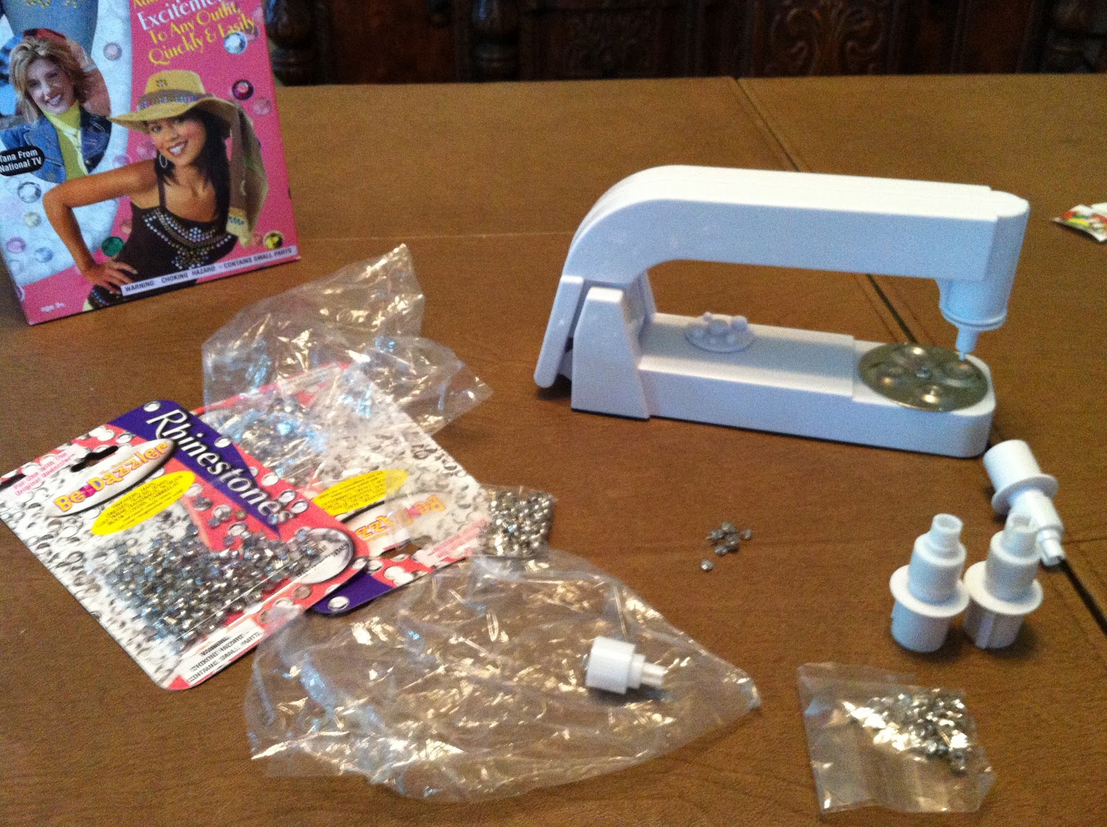 A Scary Journey Inside My Life: Bedazzling with the Bedazzler