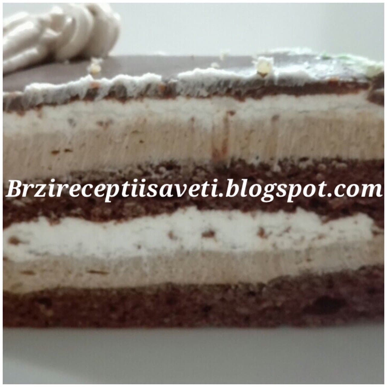 Brzireceptiisaveti.blogspot.com: Za ljubitelje kremastih cokoladnih torti