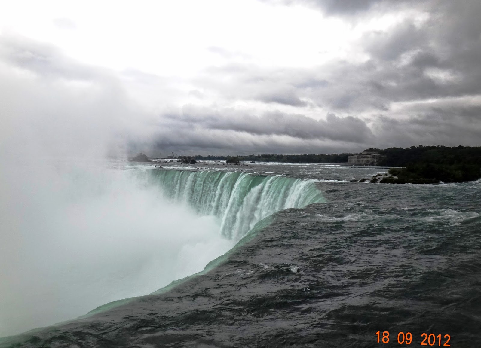 Canadá 2012: Niagara Falls-Table Rock Observation Platform