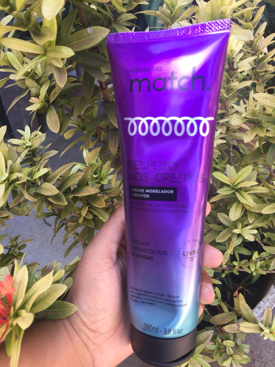 Meus cachos Afro: Resenha da nova Linha Match de O'Boticário
