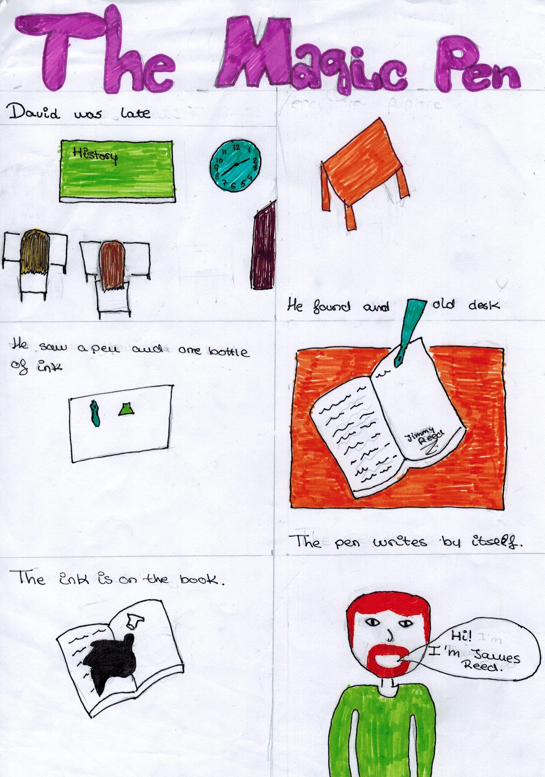 Enredados entre páginas: The Magic Pen - Through your eyes