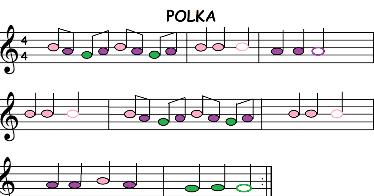 DANDO LA NOTA... MUSICAL: POLKA - FLAUTA DULCE