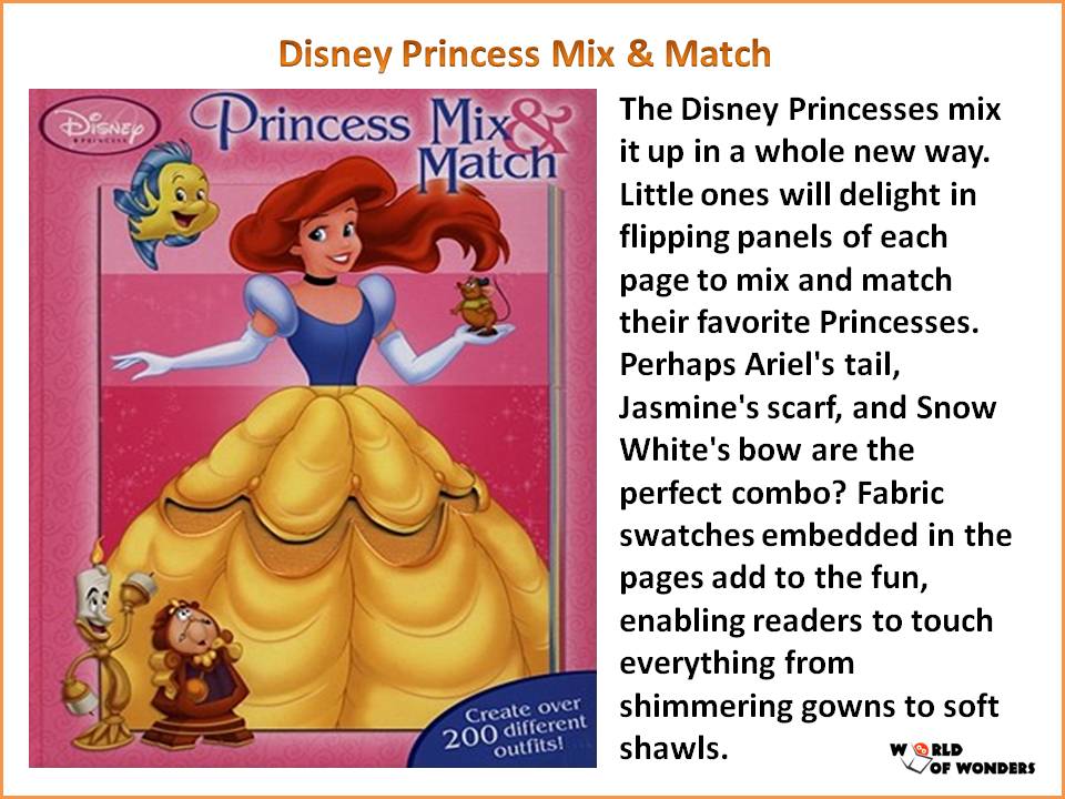 World Of Wonders Disney Princess Mix Match world-of-wonders-disney-princess-mix-match