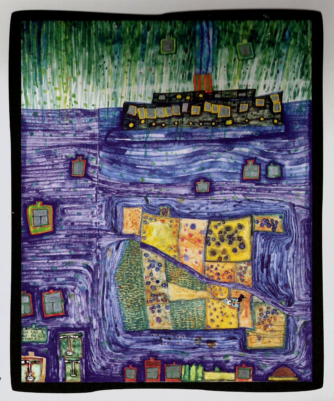 escuadraypincel: COLOUR with Hundertwasser