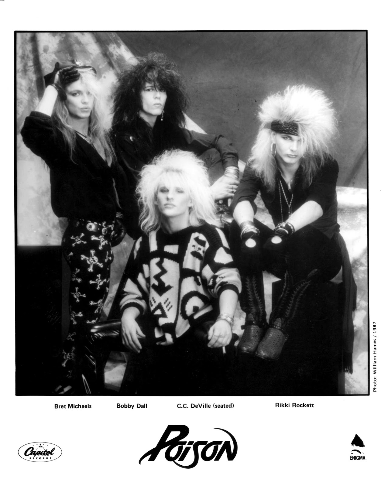 Lansure's Music Paraphernalia: POISON | BRET MICHAELS | Press Kits ...