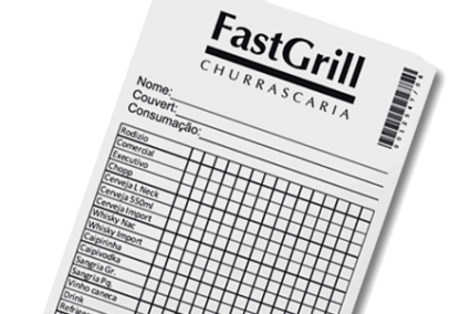 inicio: Comanda ou Recibo Personalizado