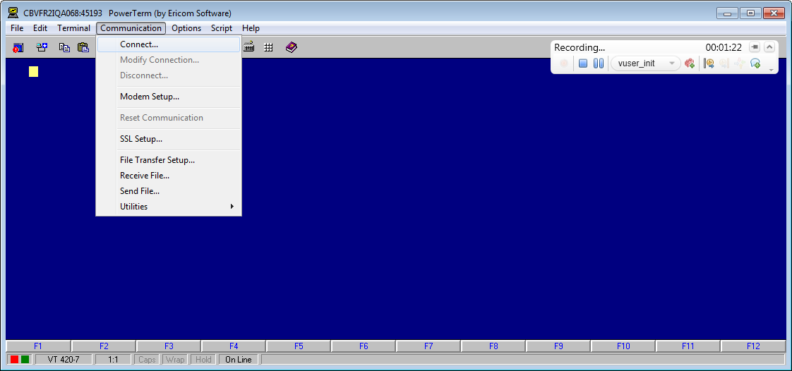 Performance Testing Scripting With Rte Protocol Using Loadrunner 1726