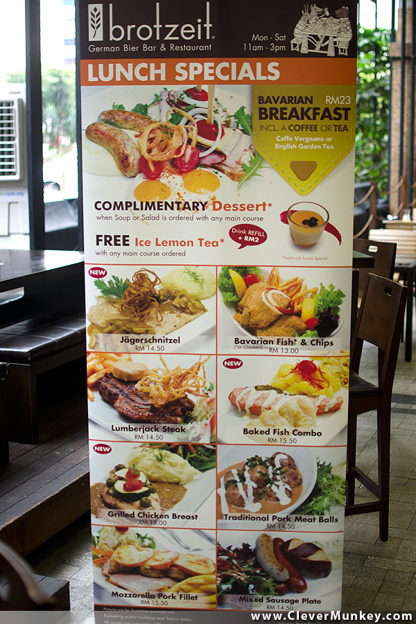 Brotzeit German Beer Bar & Restaurant @ Mid Valley (Food Review)