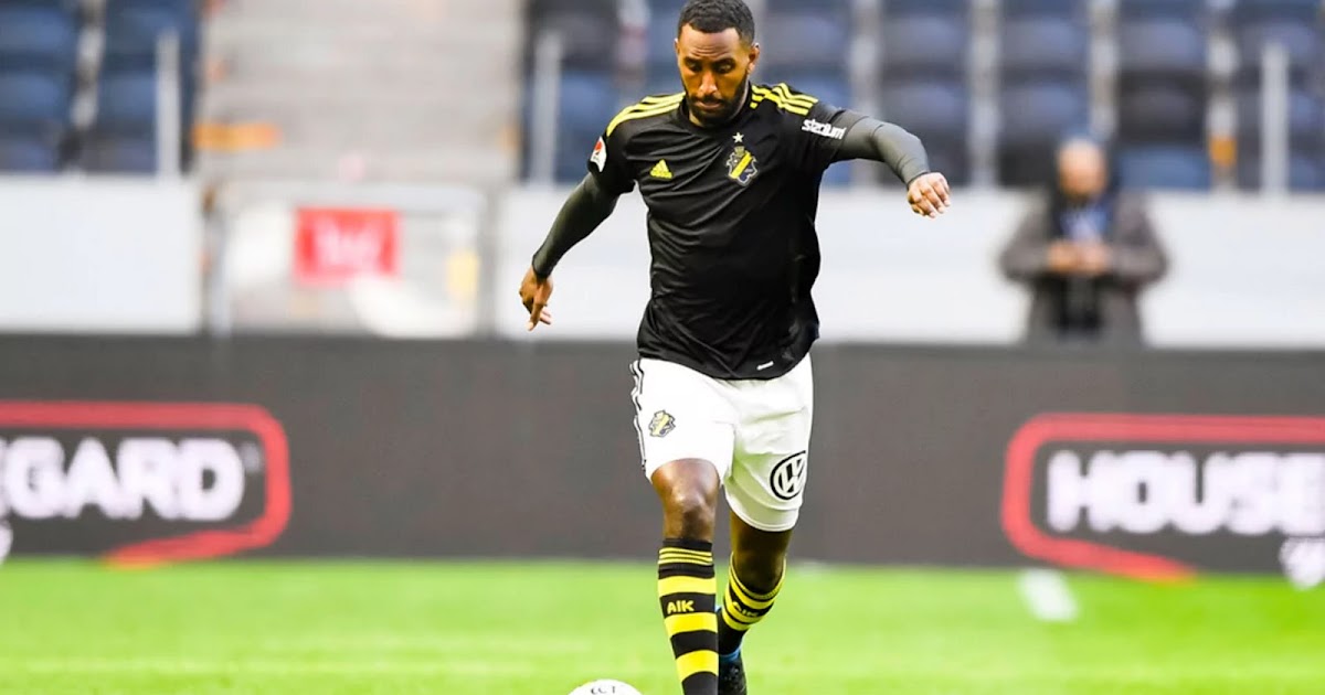 Eritrean National team player Henok Goitomscores for AIK. Alexander ...