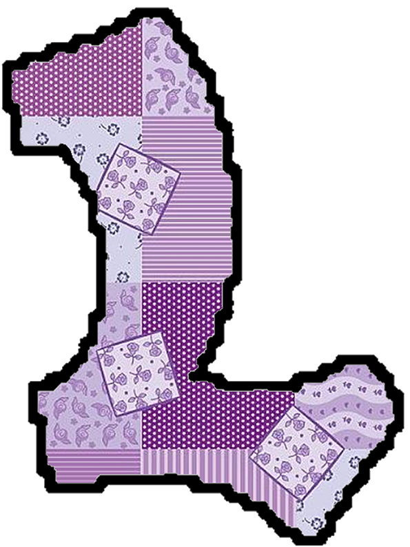 Maria Amélia Mendes - Vida Saudável e Sustentável: Letras do alfabeto - Patchwork