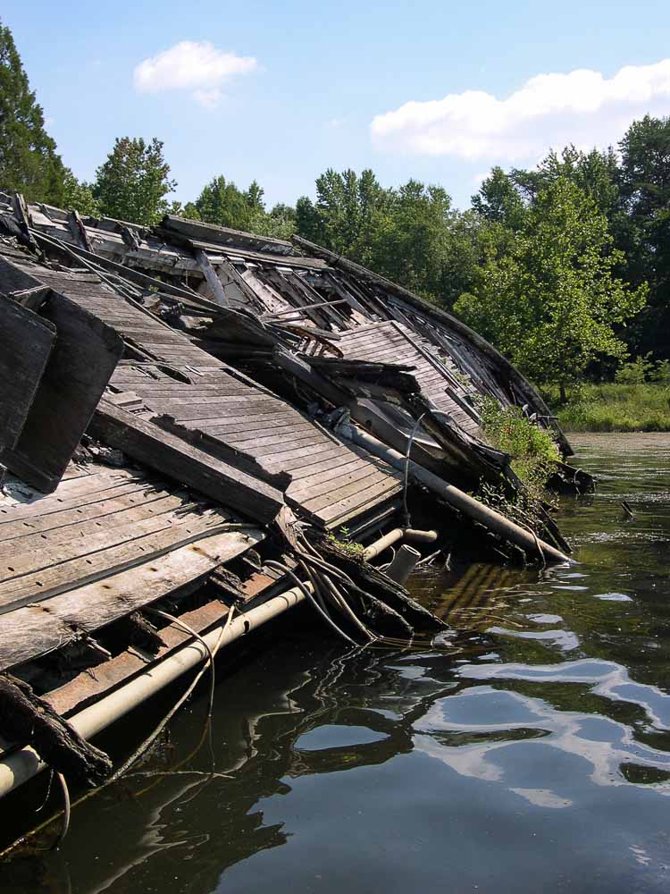 Potomac River #2 - The Ghost Fleet of Mallows Bay ~ Photography In Place