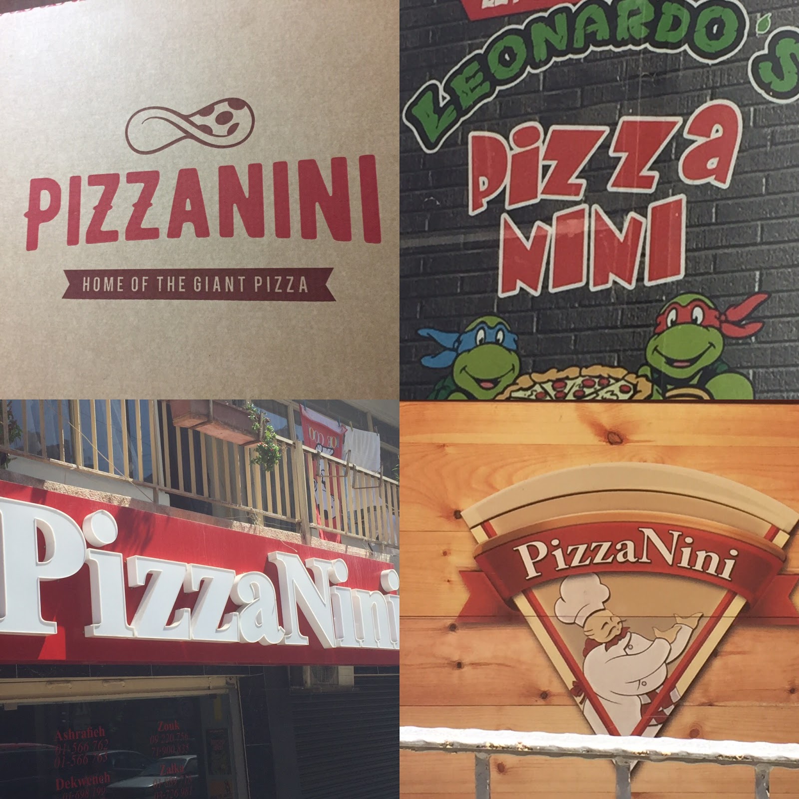 Pizzanini - testing the limits of a logo | Tarek Chemaly