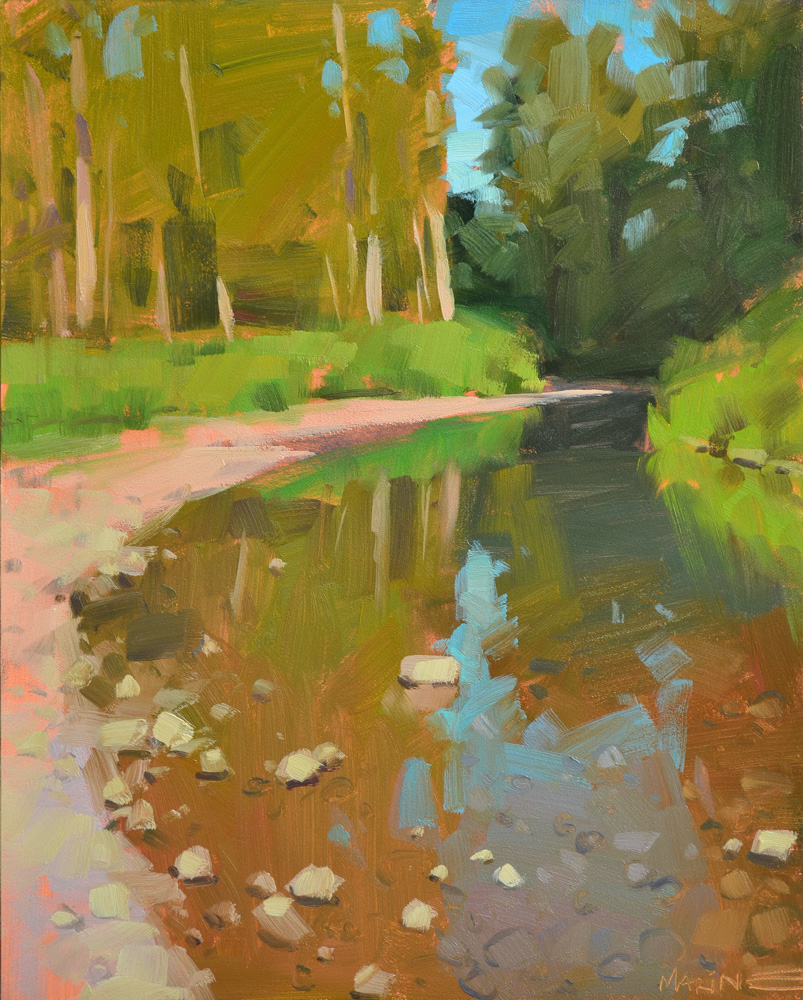 Carol Marine's Painting a Day: Clearwater Creek