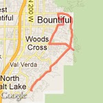 Ridge Relay Race: Route Map